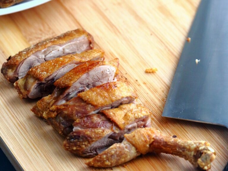 Fragrant crispy duck with Sichuan pepper salt (香酥鸭) | Soy, Rice, Fire