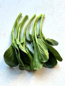 Cantonese-style blanched choy sum (白灼菜心) | Soy, Rice, Fire